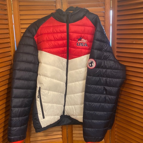 Rokka&Rolla | Jackets & Coats | Rokkarolla Usa Puffer Jacket | Poshmark